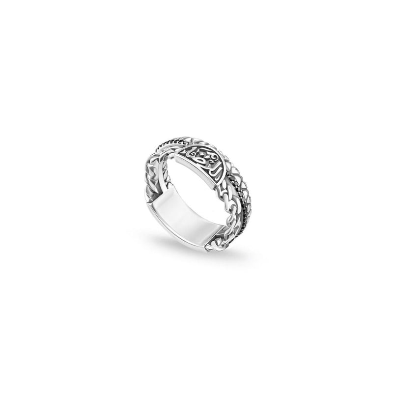 Contentment Ring by Azza Fahmy - Sterling Silver - Designer Rings | Azza Fahmy Jewellery